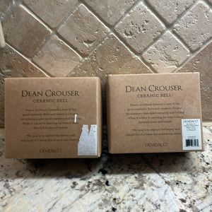 Demdaco | Accents | Demdaco Dean Crouser Mini Stoneware Bells W ...